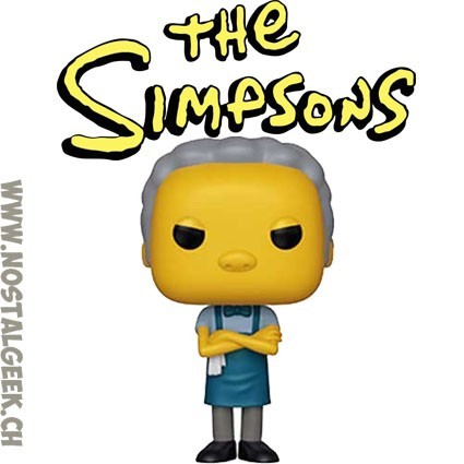 Figurine Funko Pop The Simpsons Moe Szyslak geek suisse geneve shop
