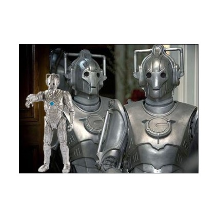 Figurines Doctor Who Wave 4 Cyberman with Arm Gun Figurine articulé...