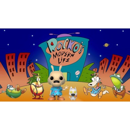 Toy Funko Pop Animation Rocko's Modern Life Rocko with Spunky Vinyl...