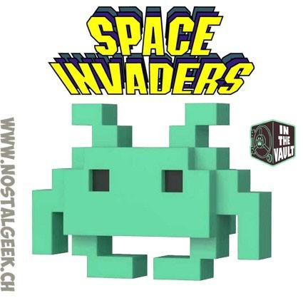Figurine Funko Pop Games Space Invaders 8 Bit Medium Invader (Teal)...