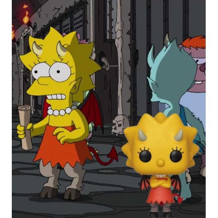 Toy Funko Pop The Simpsons Demon Lisa Simpson Vinyl Figure geek swi...