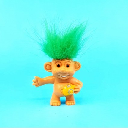 Bric à Geek Troll on Hols 1996 Rock Star (Cheveux verts) Weetos Fig...