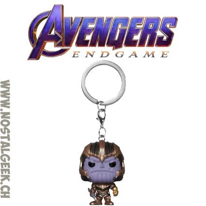 Toy Funko Pop Pocket Avengers Thanos Keychain Vinyl Figure geek swi...
