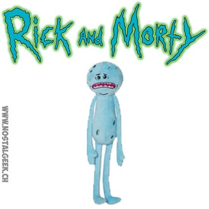 Plush Rick and Morty Sad Mr. Meeseeks Plush Stuffed Toy geek switz...
