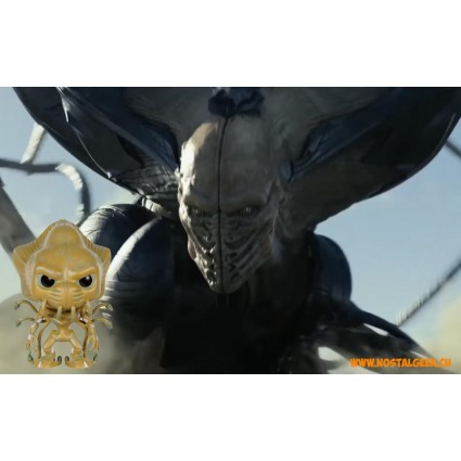 Toy Funko Pop! Movies ID4 Independence Day Alien Vaulted Vinyl Figu...