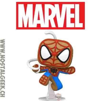 Toy Funko Pop Marvel Holiday Gingerbread Spider-Man Vinyl Figure ge...