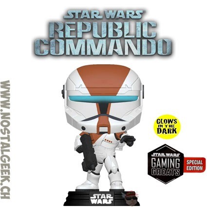 Toy Funko Pop Star Wars Republic Commando Boss Exclusive Vinyl Figu...