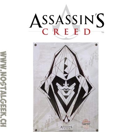 Décoration Assassin's Creed Metal plate (28x38 cm) geek switzerland...