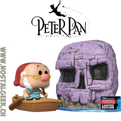 Toy Funko Pop Fall Convention 2022 Peter pan Smee with Skull Rock E...
