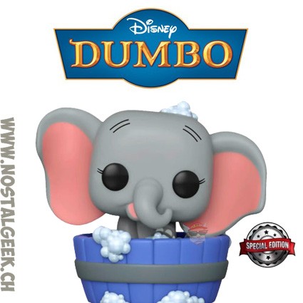 Toy Funko Pop! N°1195 Disney Dumbo In Bubble Bath Exclusive Vinyl F...